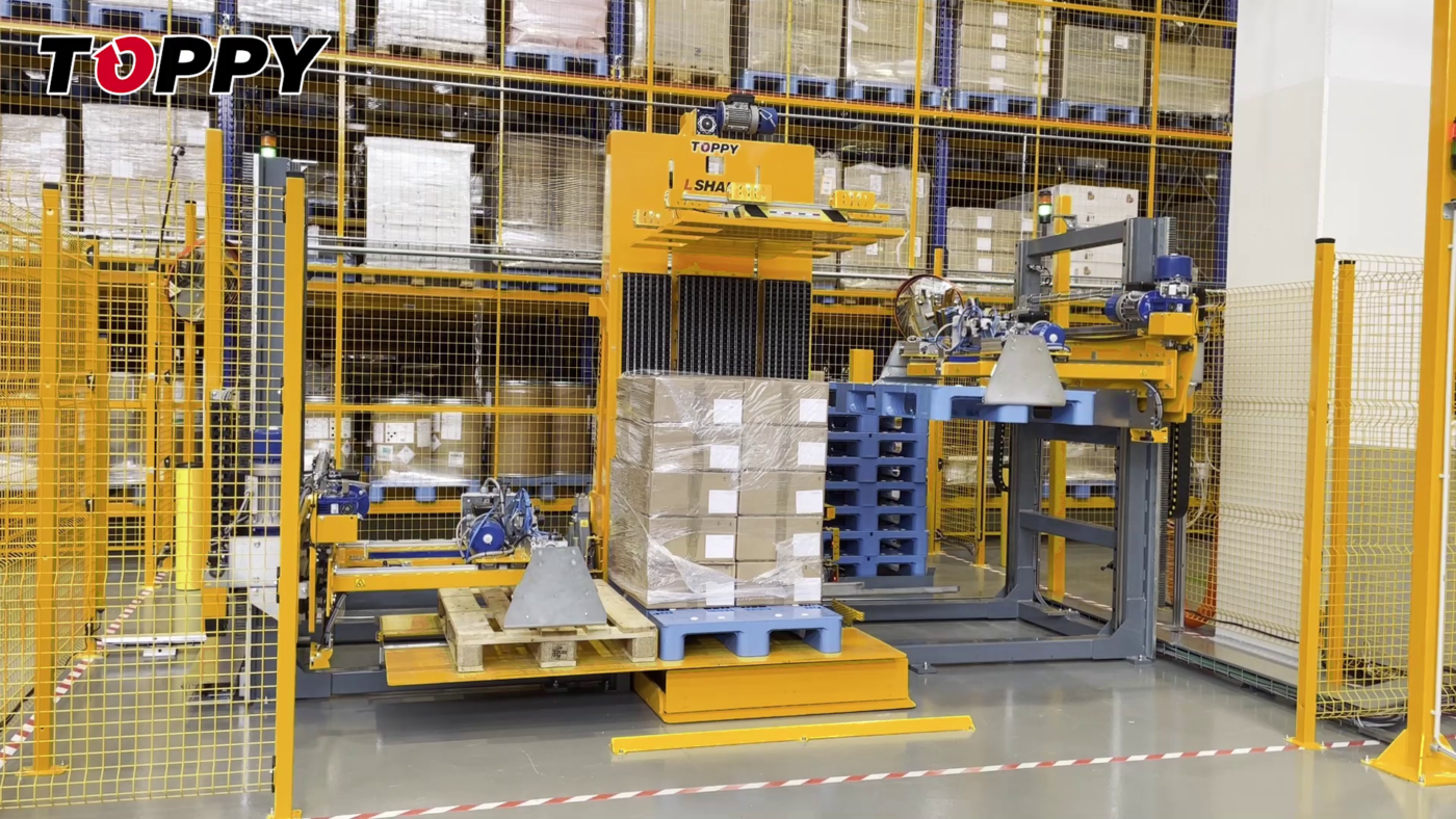 Depalletizer 2022 | New Patented Depalletizing System