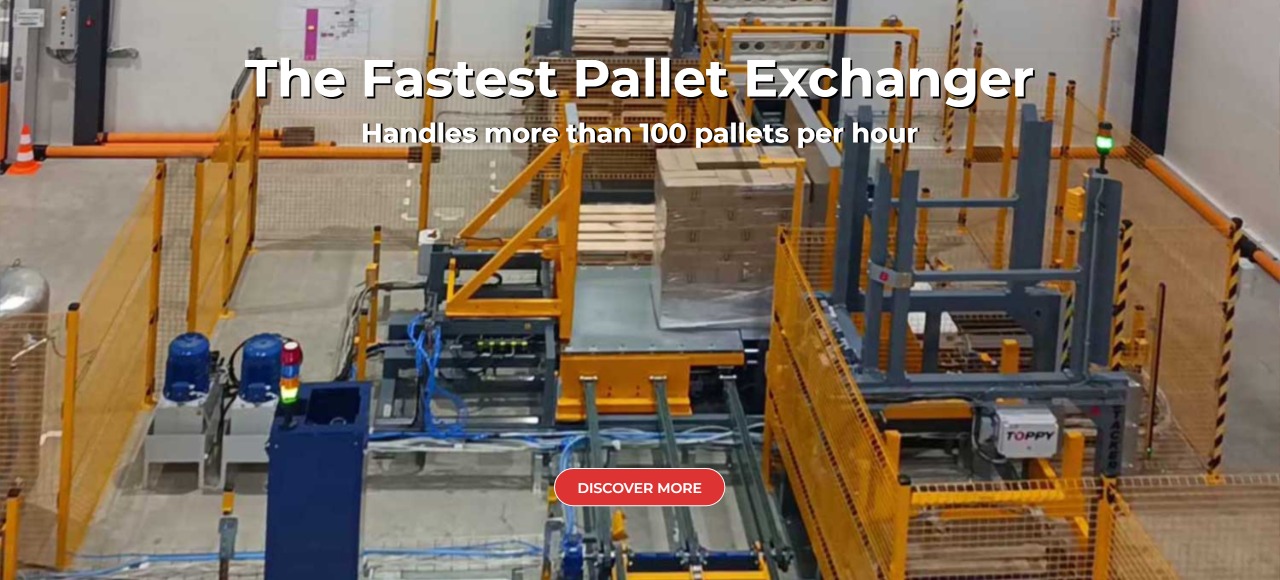 Pallet Changer - Exchanger (State of the art Engineering)