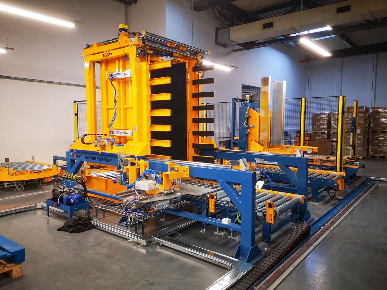 Automatic Pallet Exchanger | Master Inverter Inline
