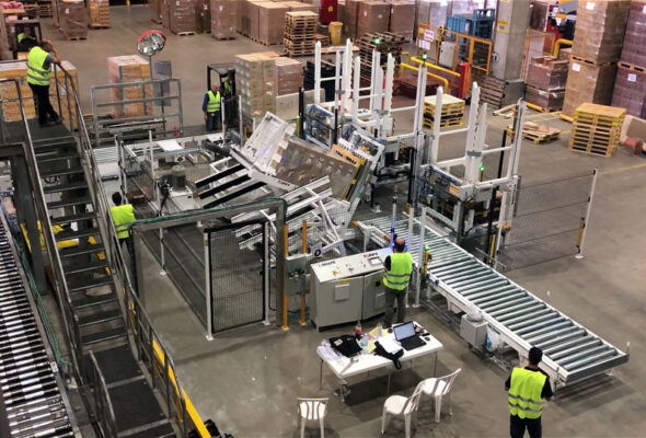 Efficient Pallet Transfer Systems: Exchange Up to 120 Pallets/H