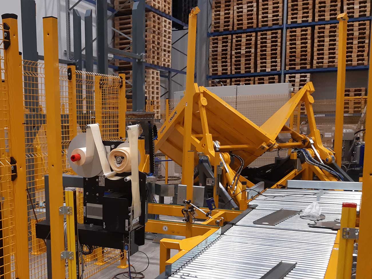 Automatic Pallet Exchanger | Master Inverter Inline